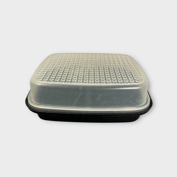 Tupperware | Kitchen | Tupperware Large Seasonmarinade Container Black ...